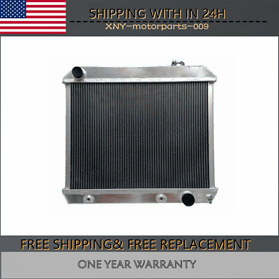 3ROWS Aluminum Radaitor For 1964-1965 Pontiac GTO / Tempest / Lemans V8 ...