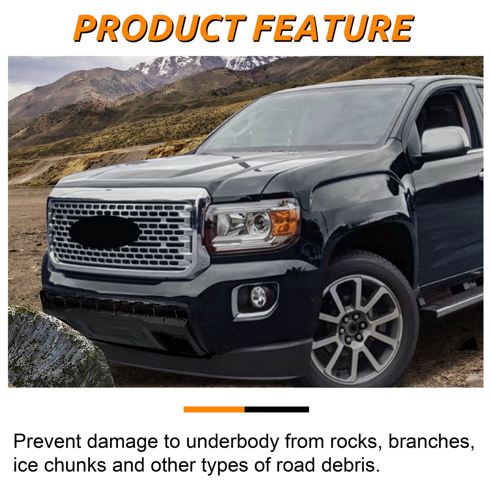 For GMC Canyon 2015-2021 2016 2018 22925741 Front Skid Plate Bumper ...