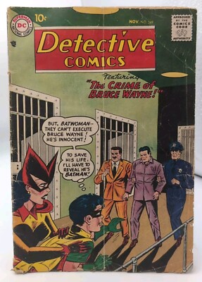 Detective Comics #249 Good+ DC Comics 1957 Silver Age Batman | eBay