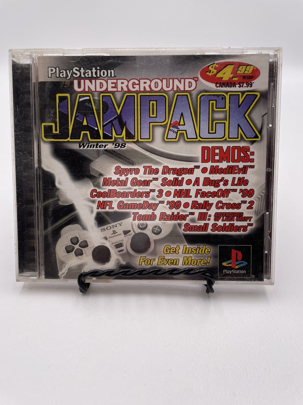 PlayStation Underground Jampack: Winter '98 (Sony PlayStation 1, 1998 ...