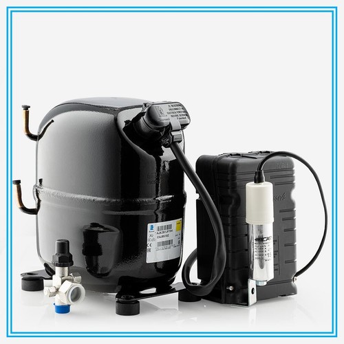 Compressor Tecumseh CAJ9510Z TUBED OR VALVED- HBP 1HP 18.3cc 220-240V ...