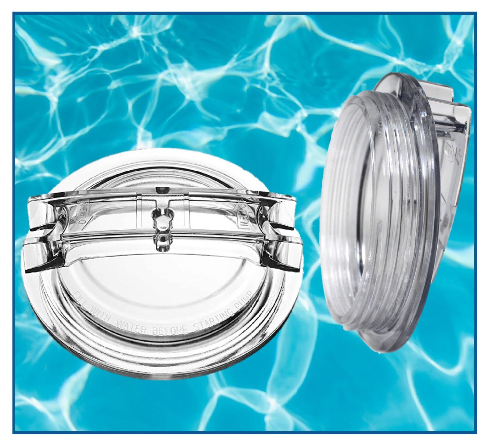 JSP New Pool Pump Replacement Thread Lid For Hayward Super II 2 ...