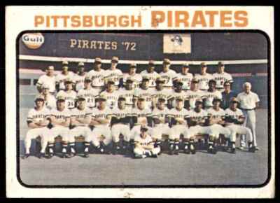 1973 Topps; Pirates Team Photo/Records Baseball Cards #26 | eBay