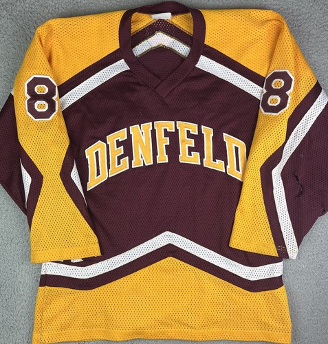 Vintage Duluth Denfeld Hunters Hockey Jersey High School Minnesota MN ...