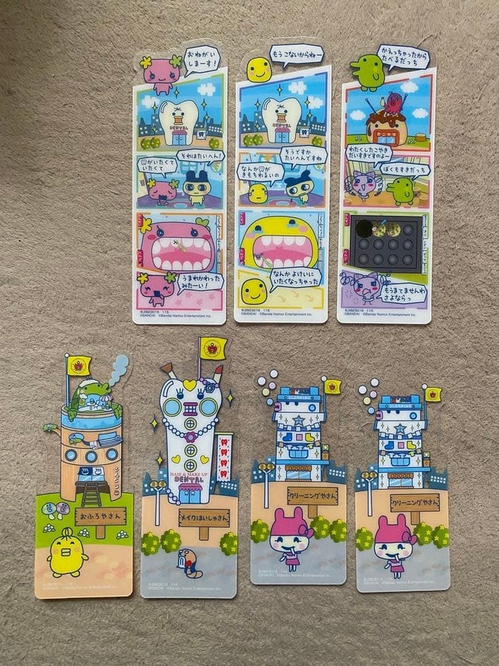 Tamagotchi Bookmark Collection Puchi Puchi Omisetchi | eBay