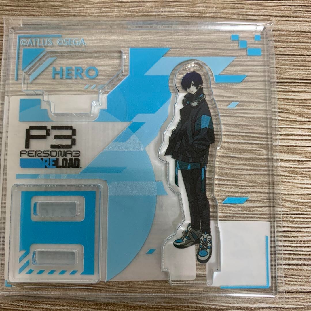 Persona 3 Acrylic Stand Yuki Makoto "Minato Arisato" Village Vanguard ...
