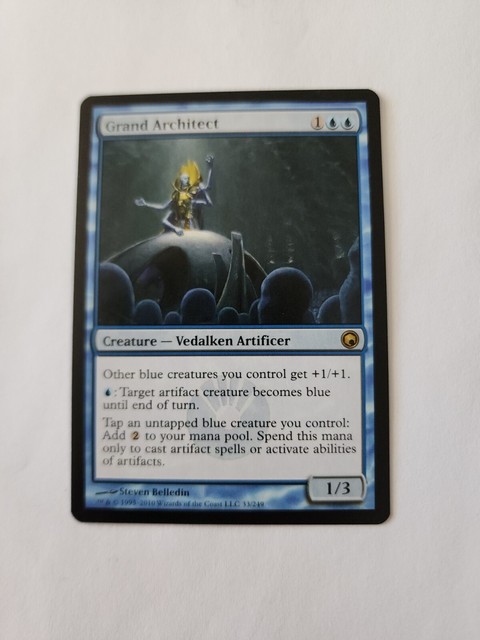 MTG Grand Architect Scars of Mirrodin 33/249 Regular Rare for sale ...