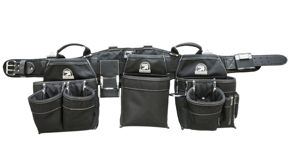Gatorback B145 Professional Carpenters Triple Tool Belt Combo. Various ...