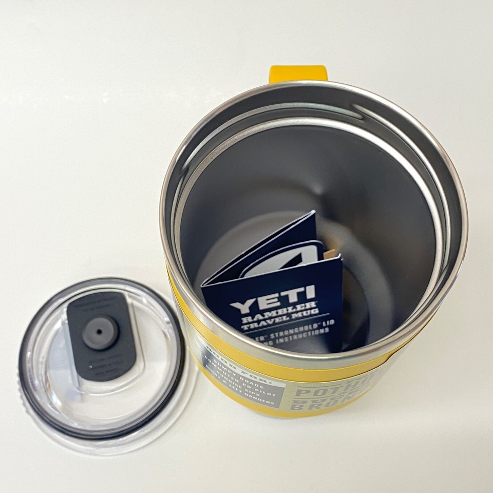 YETI Rambler 30oz Alpine Yellow Limited Edition w/ Stronghold Lid | eBay