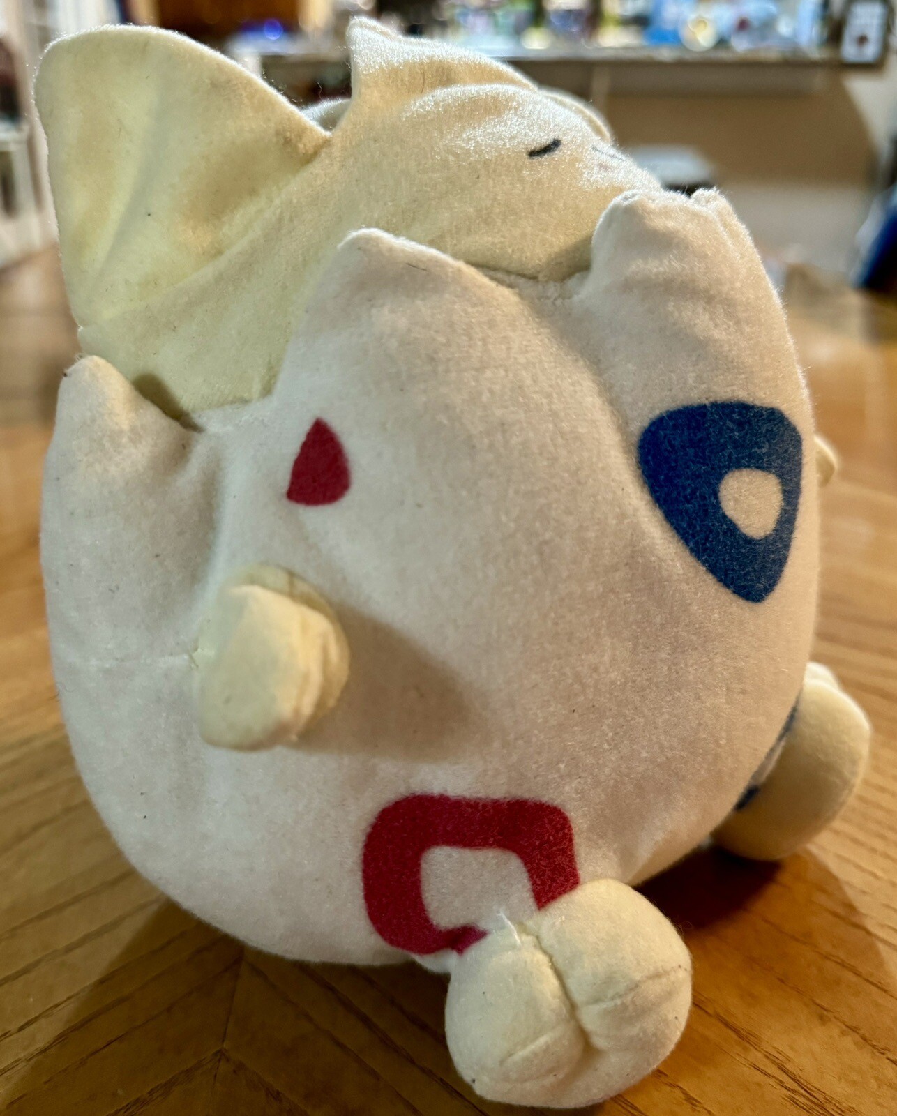 Banpresto Togepi Pokemon Collection 1999 Rare Sleeping Plush Stuff ...