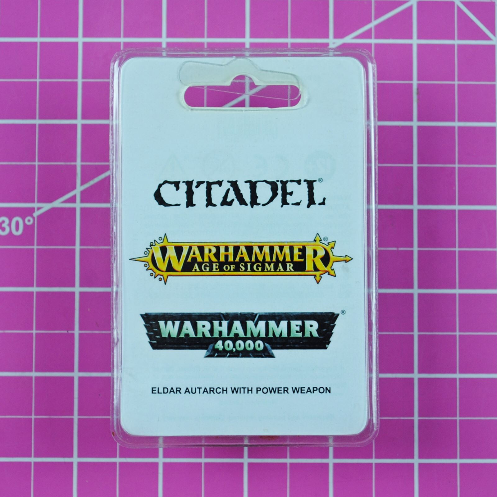 Warhammer 40K Eldar Autarch w/ Power Weapon NIB Finecast, Games ...