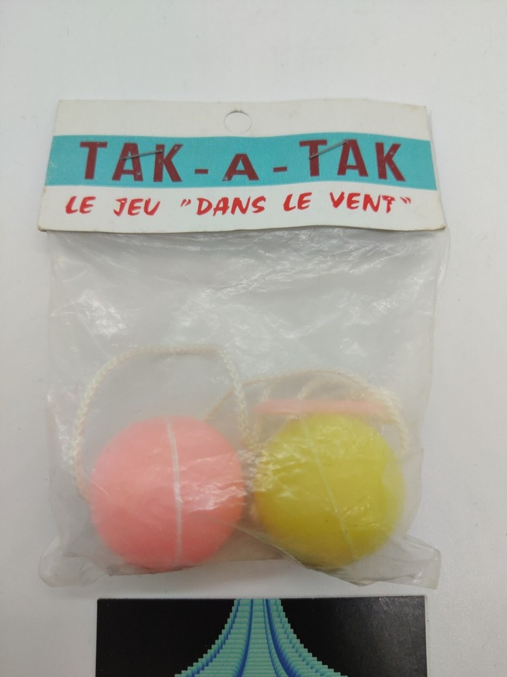 Tak-a-tak - Tak A Tak - rose et jaune Jouet Vintage Neuf - Jamais ...