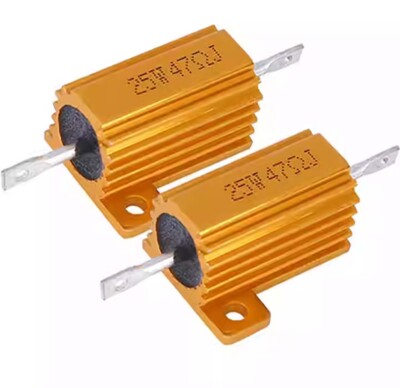 RX24 Power Aluminium Drahtwiderstand Lastwiderstand 25W 0,01 Ohm - 300K ...
