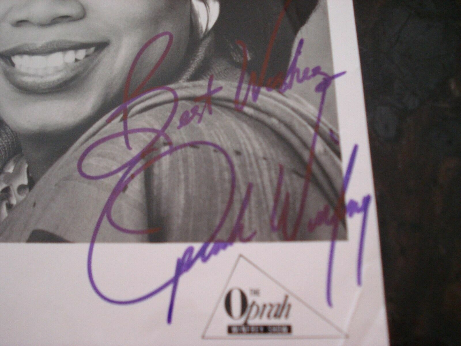 Oprah Winfrey Signed Autograph Photo Letter Show Gayle King Obama ...