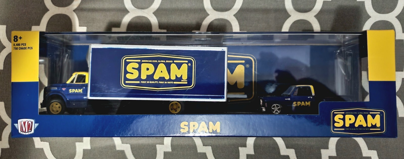 M2 Machines Auto-Haulers 55 SPAM 1968 Chevy C60 Truck & 1979 Silverado ...