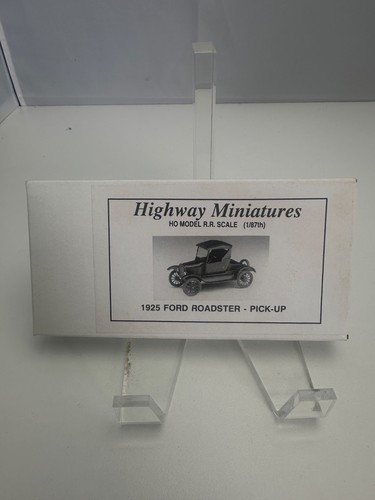 Jordan Products Highway Miniatures HO Scale 1925 Ford Roadster-Pick-Up ...