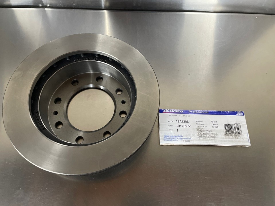 ACDelco 18A1206 Disc Brake Rotor | eBay