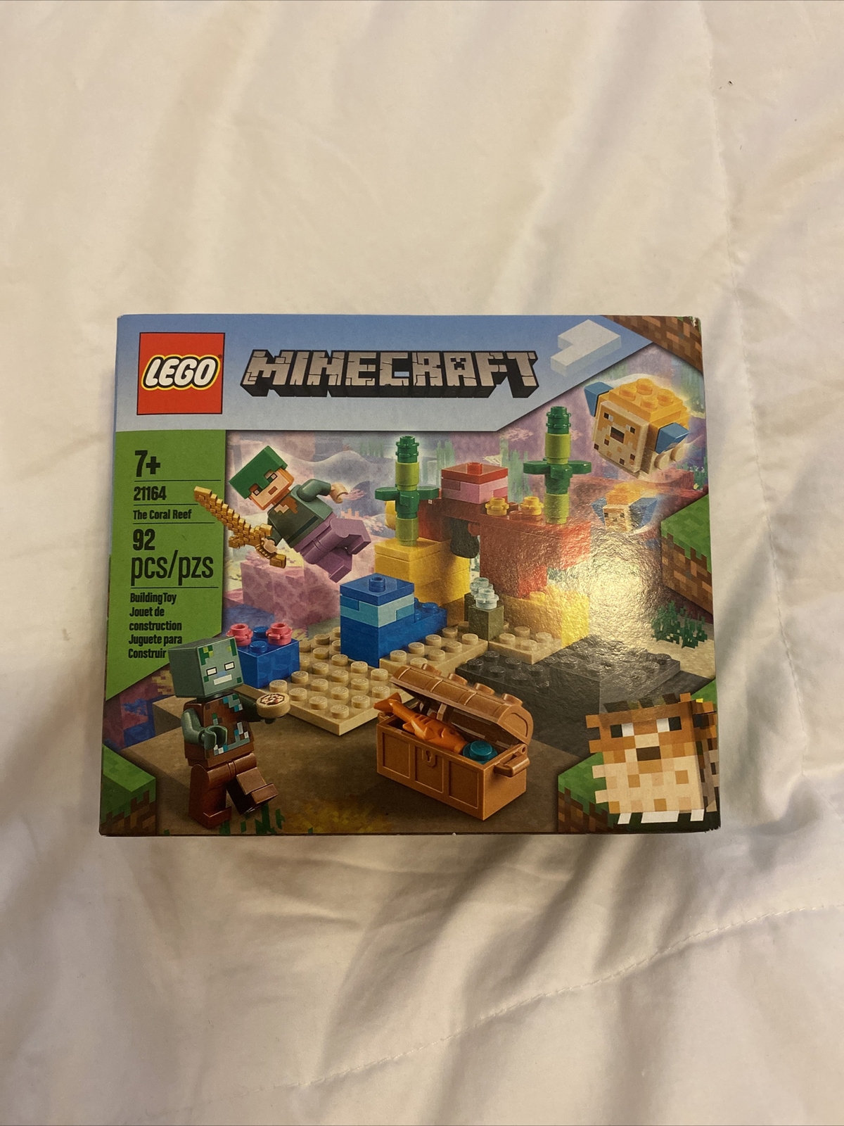 LEGO Minecraft The Coral Reef 21164 Building Kit (92 Pieces) | eBay