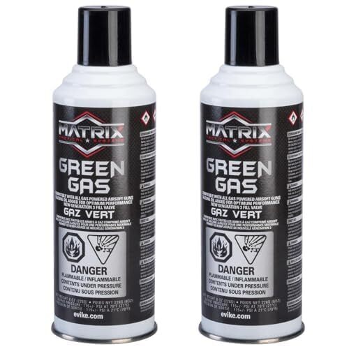 3Skull Matrix Green Gas for Airsoft BB Pistol Hand Gun Rifle (2) | eBay