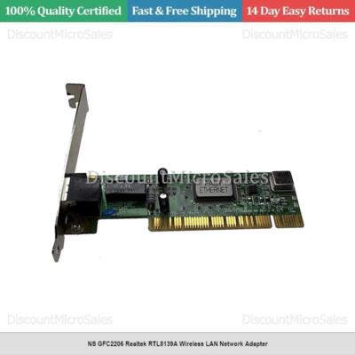 NS GFC2206 Realtek RTL8139A Wireless LAN Network Adapter | eBay