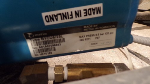 Metso 10:H010169 Type B1CU6/25L Neles Stonel Quartz Jamesbury ...