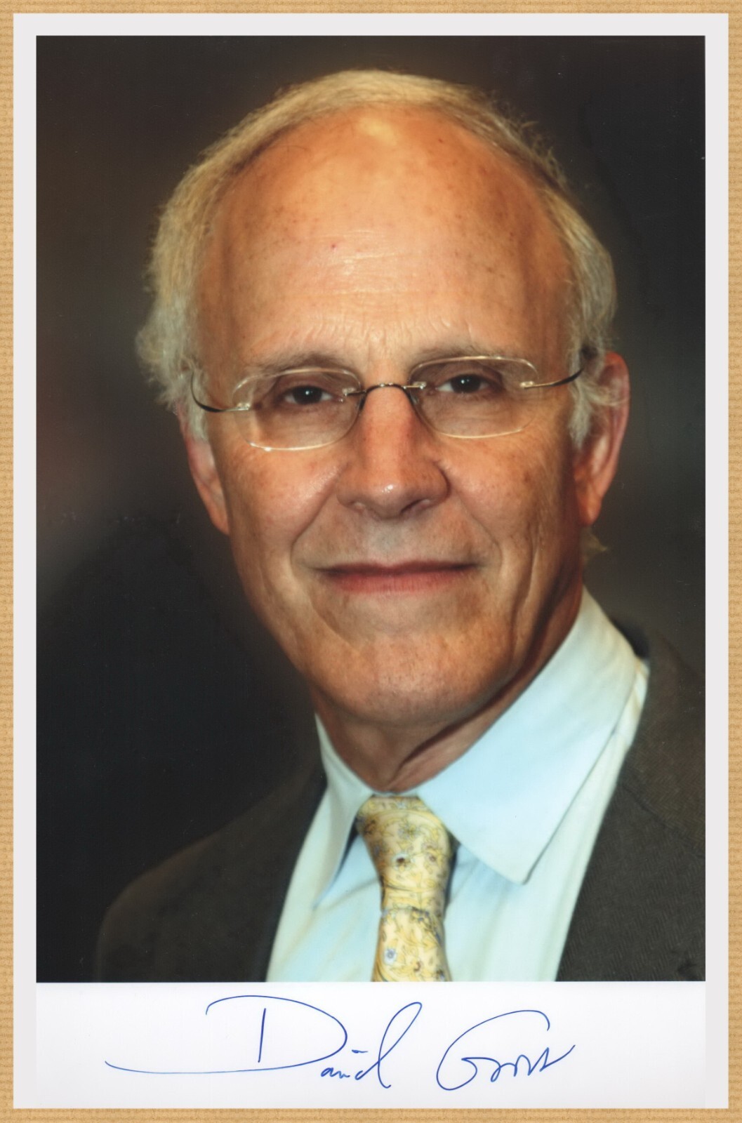 David Gross - American physicist - Nobel Prize 2004 - Signed large photo - COA | eBay