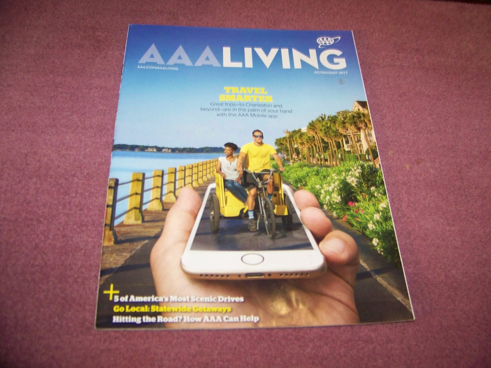 Travel Smarter AAA Living Magazine 2017 AAA Travel & Information | eBay