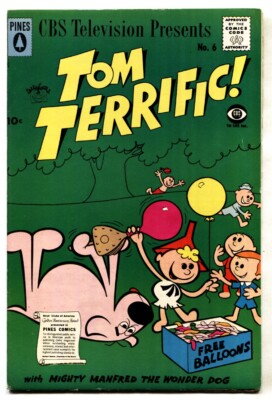TOM TERRIFIC #6-- 1958--PINES-BASED ON TV SERIES--rare--comic book | eBay