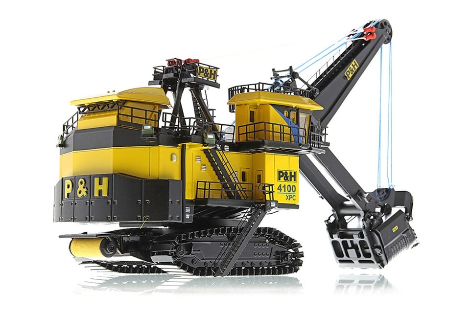 P&H 4100XPC Mining Rope Shovel - Weiss Bros 1:160 Scale Model #WBR022 ...