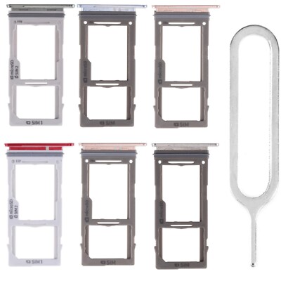For Samsung Galaxy S10 S10 Plus S10e Sim Card Tray Replacement Dual Sim ...