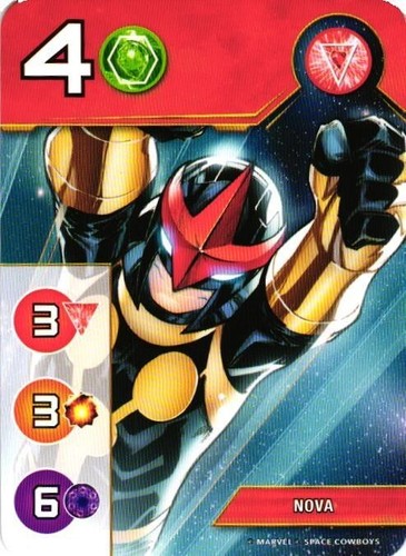 NOVA Marvel Splendor Game Replacement Card Collectible Artwork | eBay