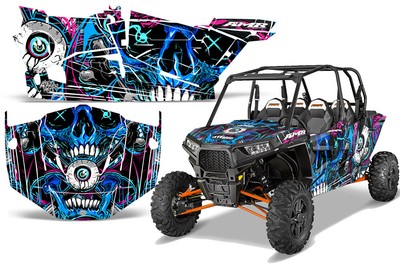 UTV Graphics kit Decal for Polaris RZR 1000 XP 4-Door 2013-2016 Frenzy ...
