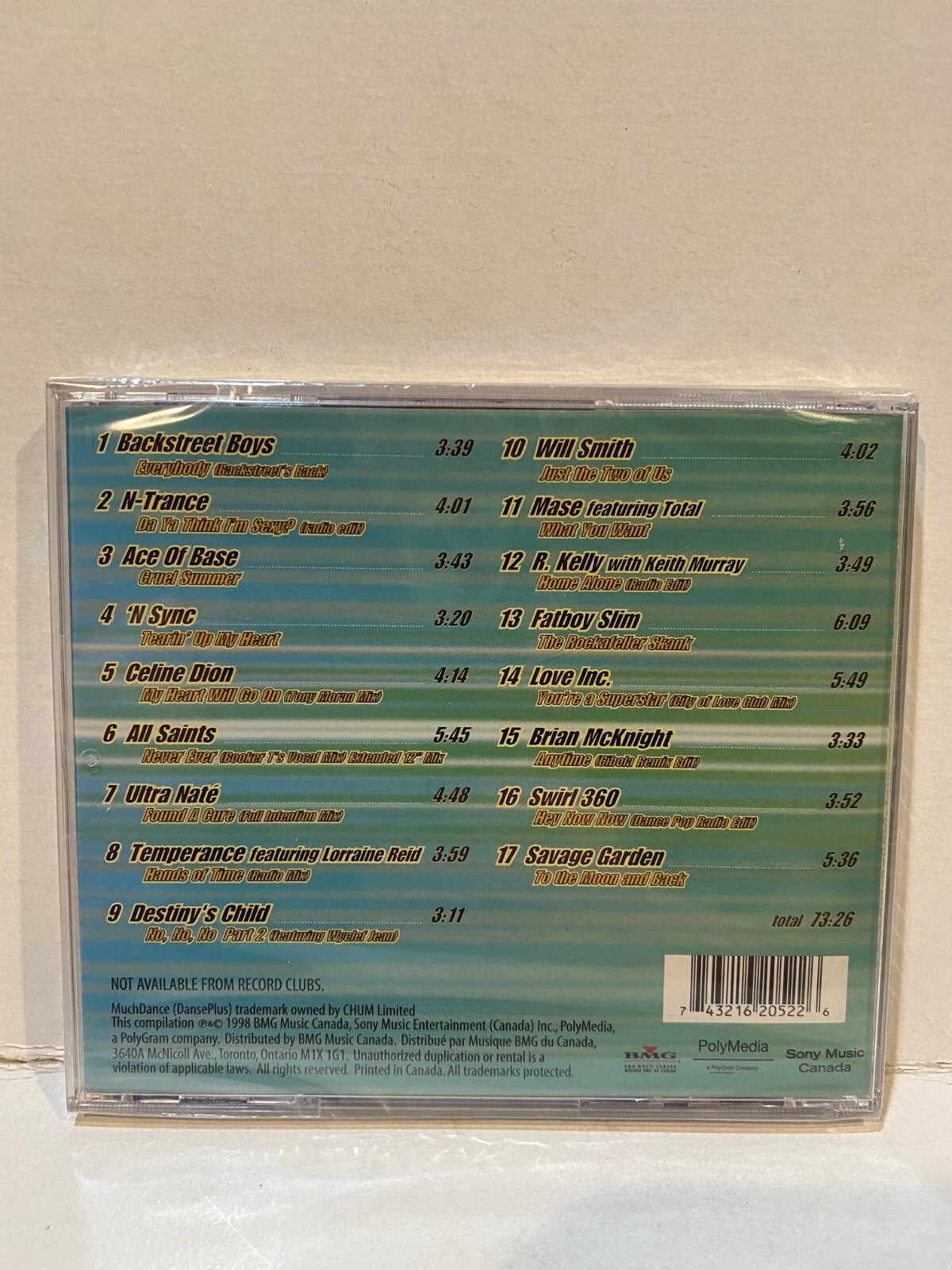 Much Dance 1999 [#2] by Various Artists (CD, 1998, BMG (distributor ...