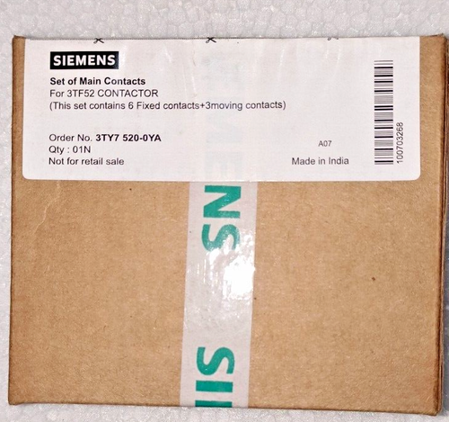 3TF52 SIEMENS 3TY7520-OA contact kit ,3TY7520-0A FREE FATS SHIPPING ...