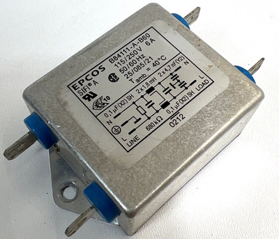 EPCOS B84111-A-B60 Entstörfilter B84111AB60 Filter SIFI A | 115/250V 6A ...