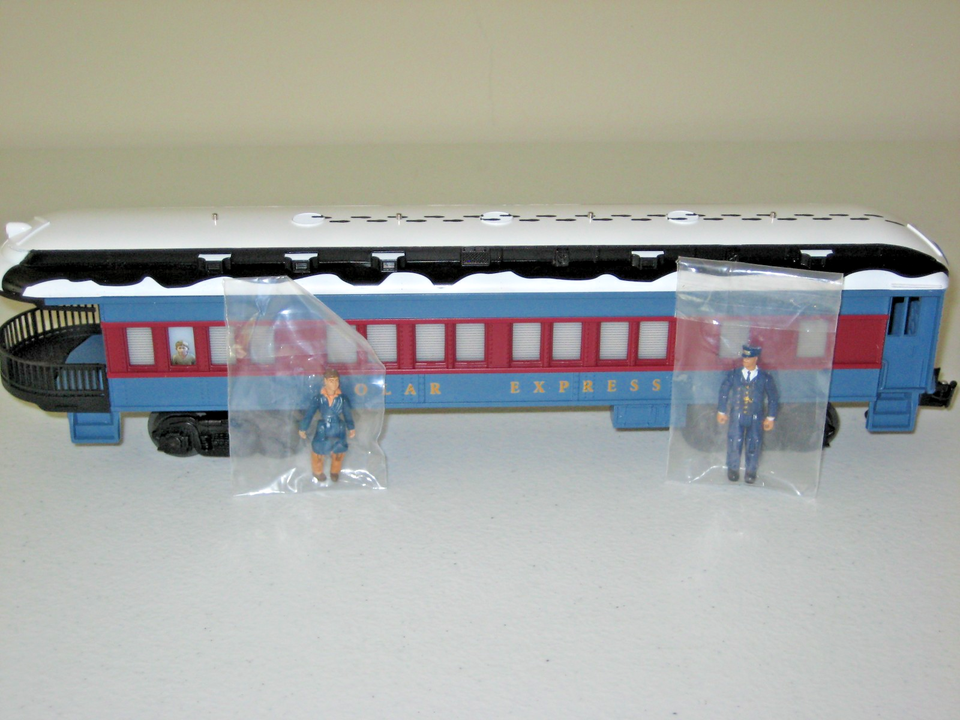 Lionel Polar Express Snow Top Footprints Observation Passenger Car ...
