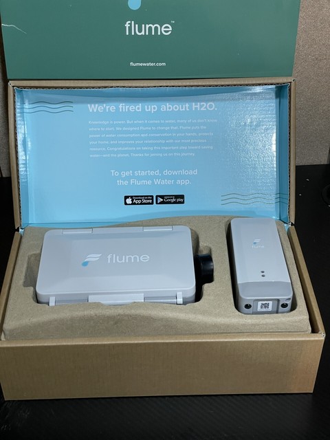 Flume 2 Smart Home Water Monitor & Water Leak Detector - White for sale ...