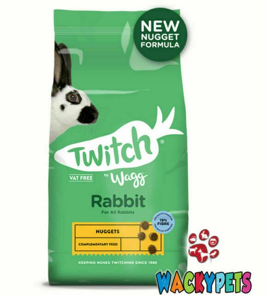 Wagg Twitch 10kg Rabbit Nuggets for sale online | eBay