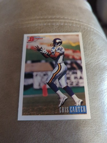 1993 Bowman - Cris Carter #68 for sale online | eBay