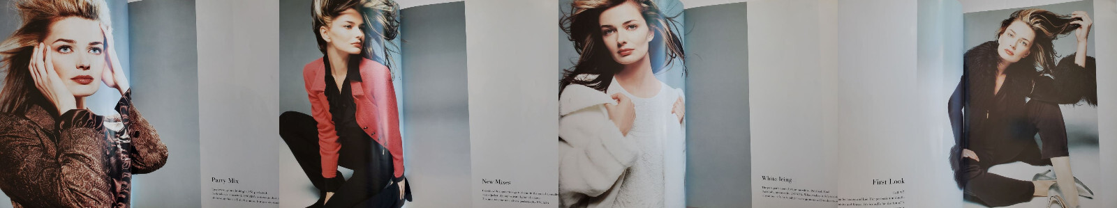 1997 FULL ESCADA Catalog Paulina PORIZKOVA Elsa BENITEZ Heather Stewart ...