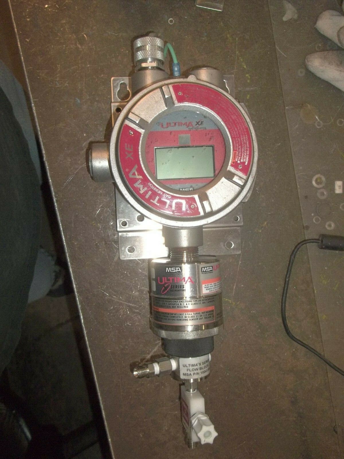 MSA A-ULTIMAX-XP-E-12-U-1-S-0-0-0-1-0-1-1-0 ULTIMA XE GAS MONITOR (718 ...