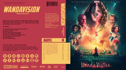Custom MCU Replacements Blu-ray Cover W/ EMPTY 2-Disc Case - 2022 (No ...