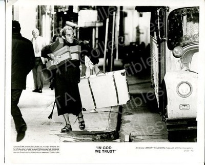 IN GOD WE TRUST-1980-MARTY FELDMAN 8X10 STILL FN | eBay