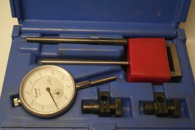 Central Tools Dial Indicator Test Set Magnetic Base 0"-1" Great ...