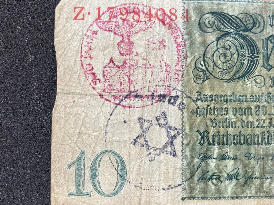 German ww2 Banknote Ghetto Warsaw | eBay