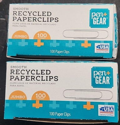 Large Paper Clips Jumbo Paper Clips 2" Paper Clips Large Size 200 Pcs ...