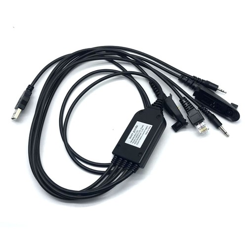 5 in 1 FTDI USB Programming Cable for Motorola GP340 GP360 HT1250 ...