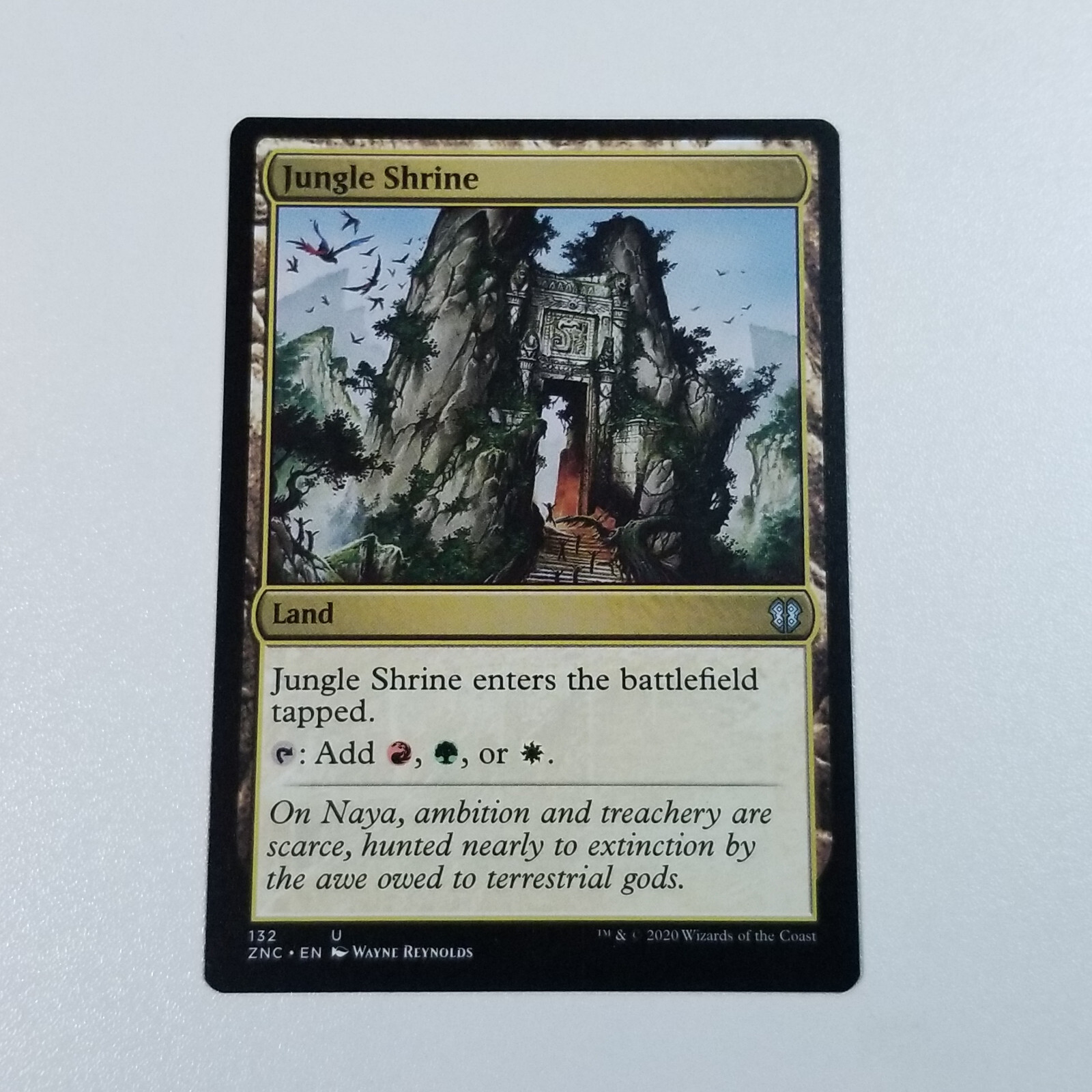 MTG Jungle Shrine Commander: Zendikar Rising 132 Regular Uncommon for ...