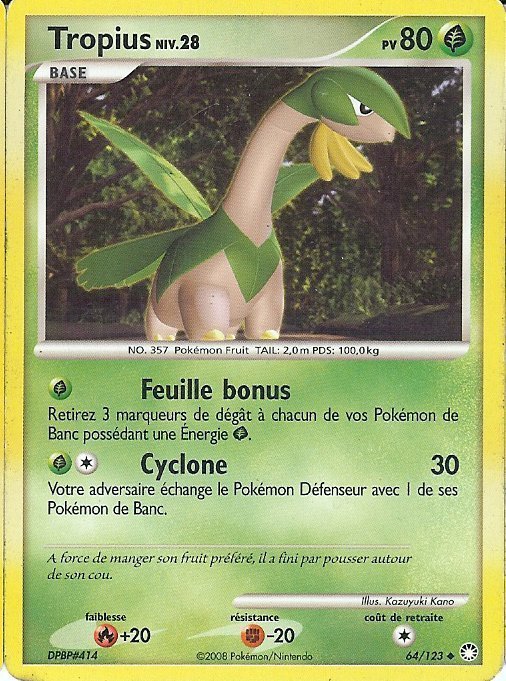 Tropius Pokemon Ranch
