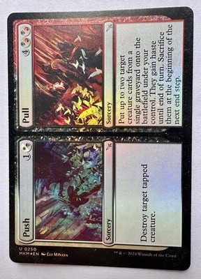MTG - Push/Pull (Foil) - Murders at Karlov Manor MKM | eBay
